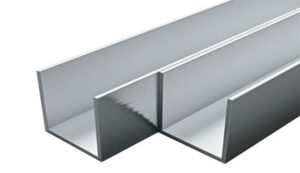 Quais são as vantagens do uso do perfil em U de alumínio?